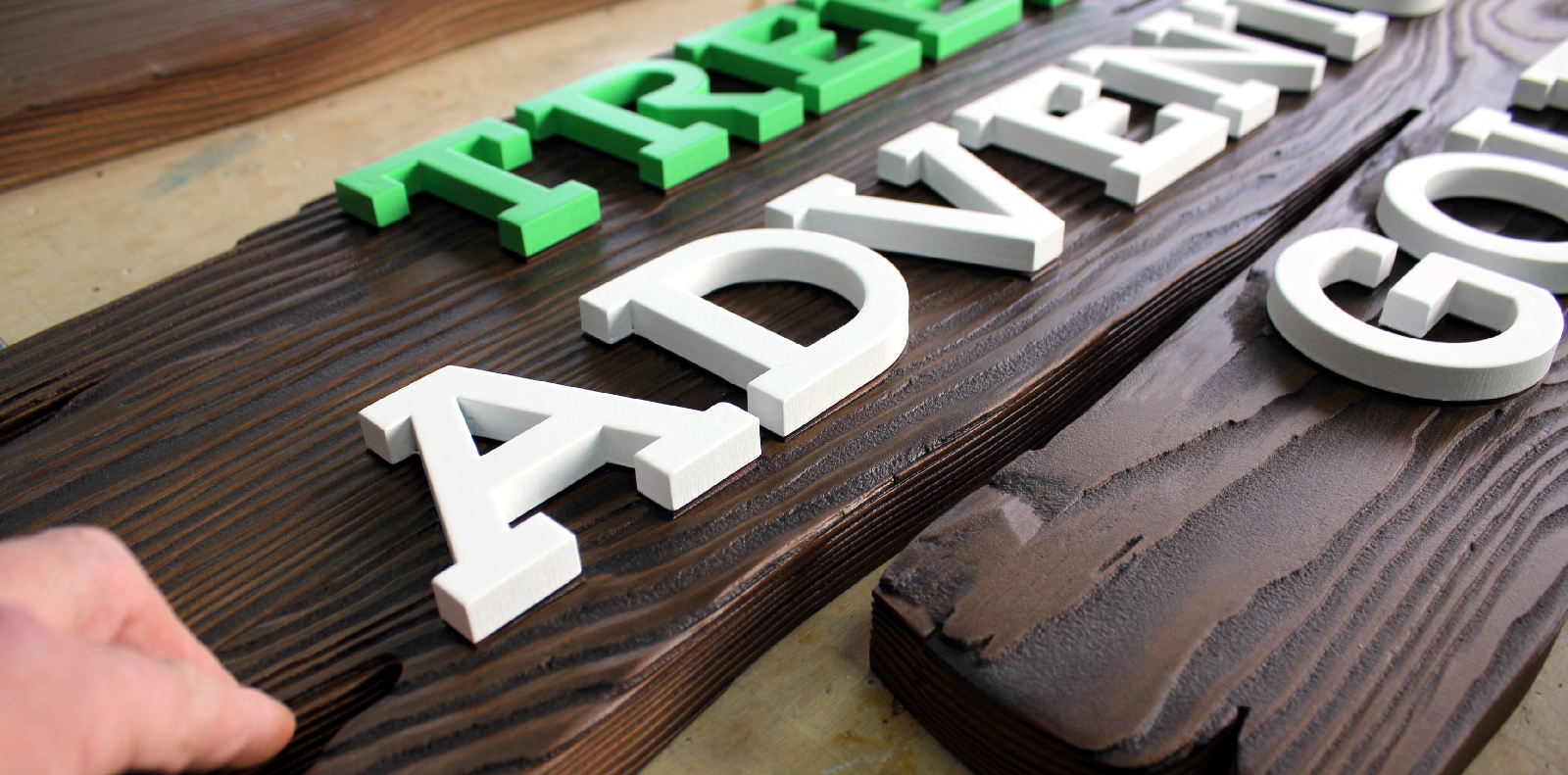 3D Shop Signs, Manufactured in Birmingham, West Midlands | KAMRANSHER